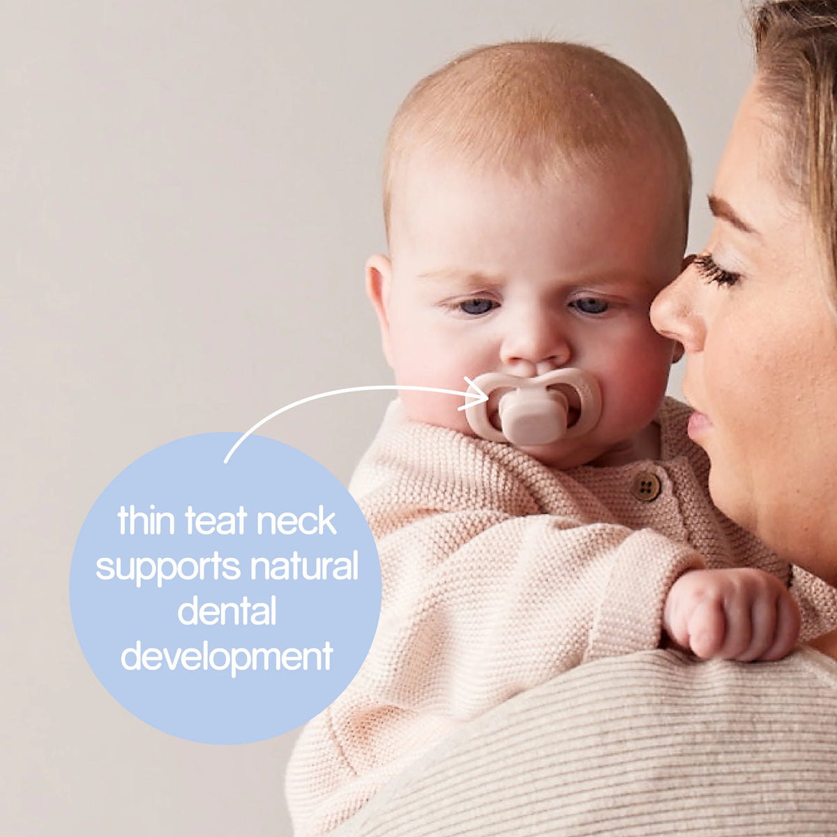 Bbox Pacifier Silicone Blush/Latte – Minim Kids