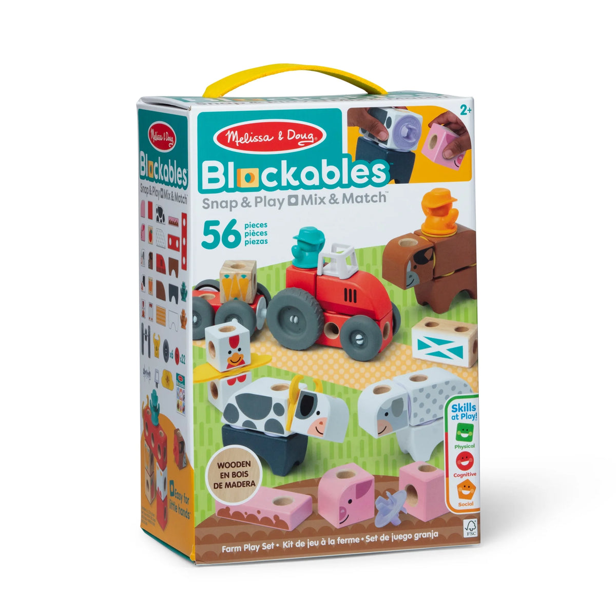 Melissa & Doug Blockables Play Set - Farm – Minim Kids