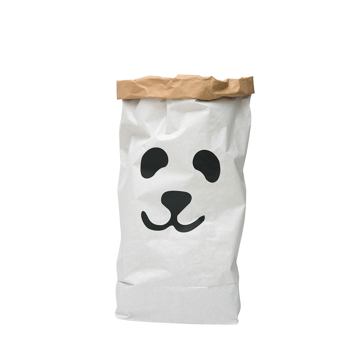 Tellkiddo Paper Bag Panda Black – Minim Kids